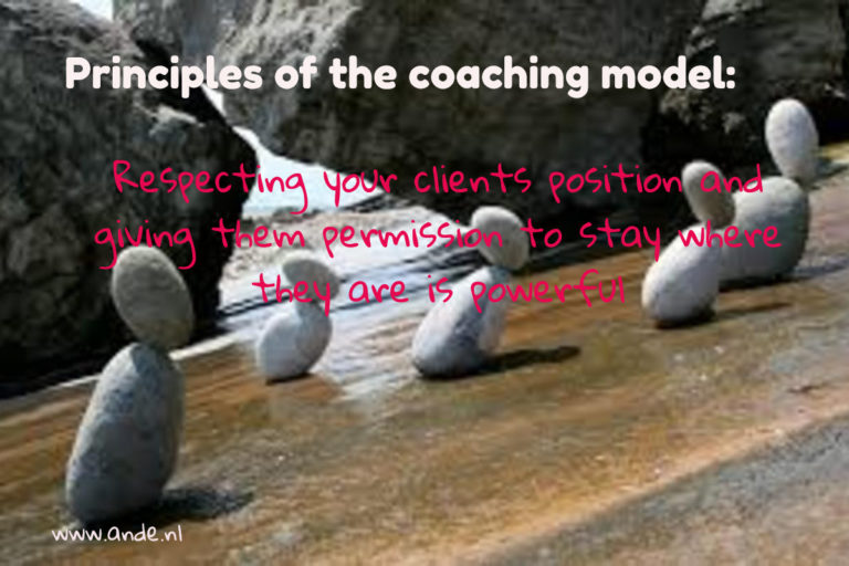 Principles of coaching model: - aNDE